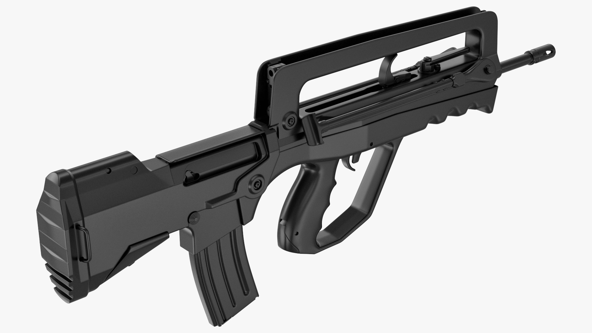 Famas G2 No Materials 3D Model - TurboSquid 2040768