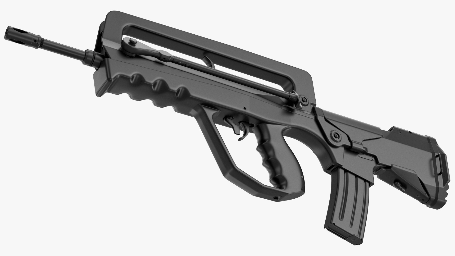 Famas G2 No Materials 3D Model - TurboSquid 2040768