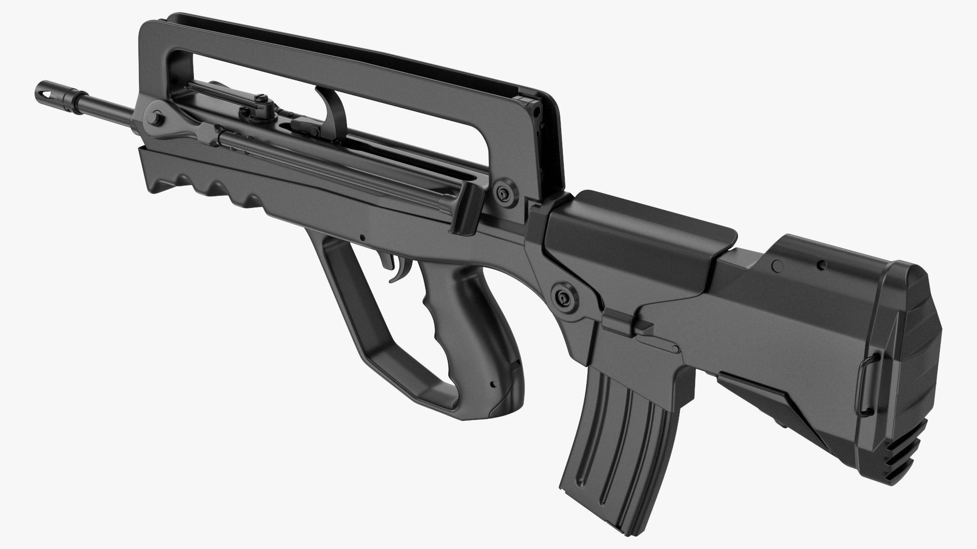 Famas G2 No Materials 3D Model - TurboSquid 2040768
