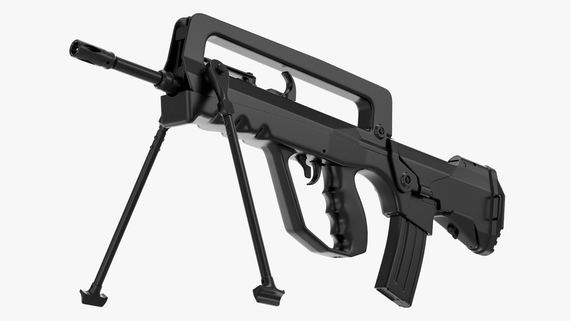 Famas G2 No Materials 3D Model - TurboSquid 2040768