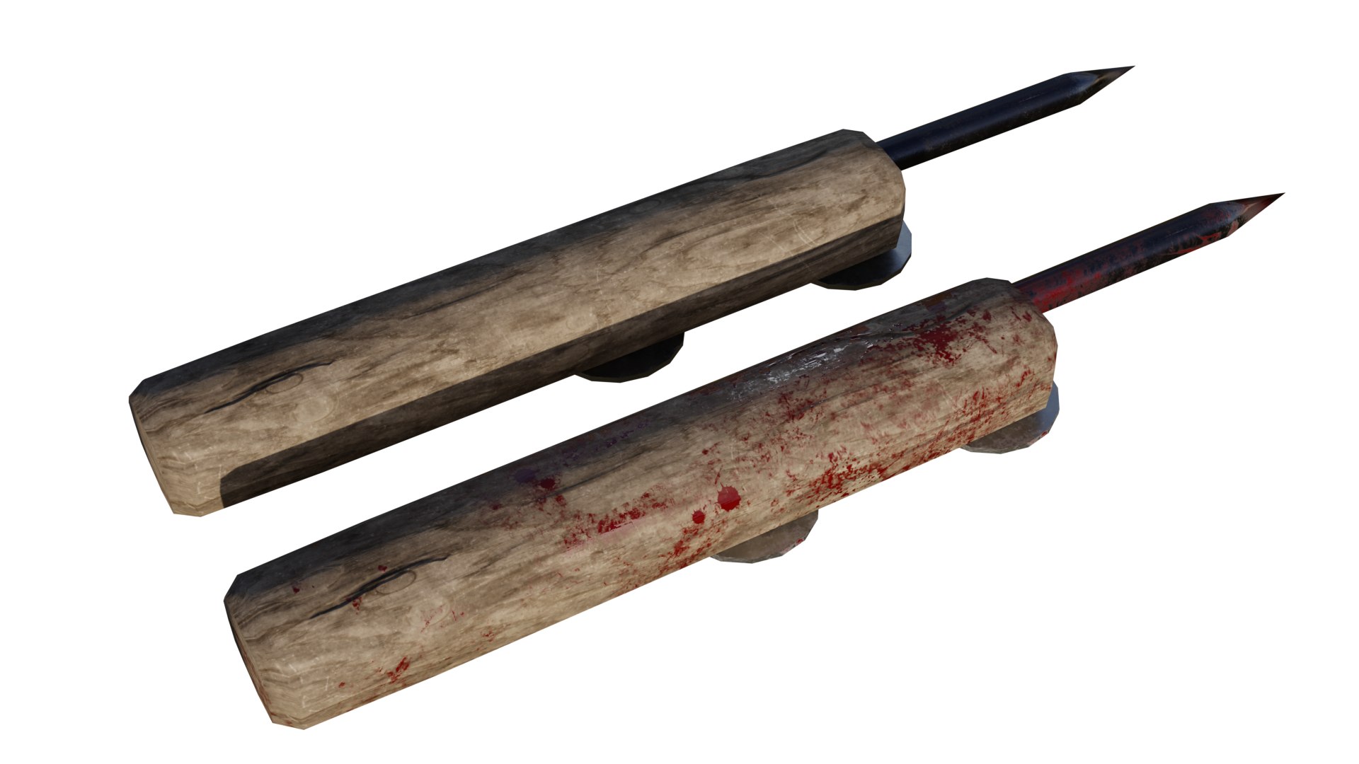 3D Lowpoly Prison Knife - TurboSquid 1778434