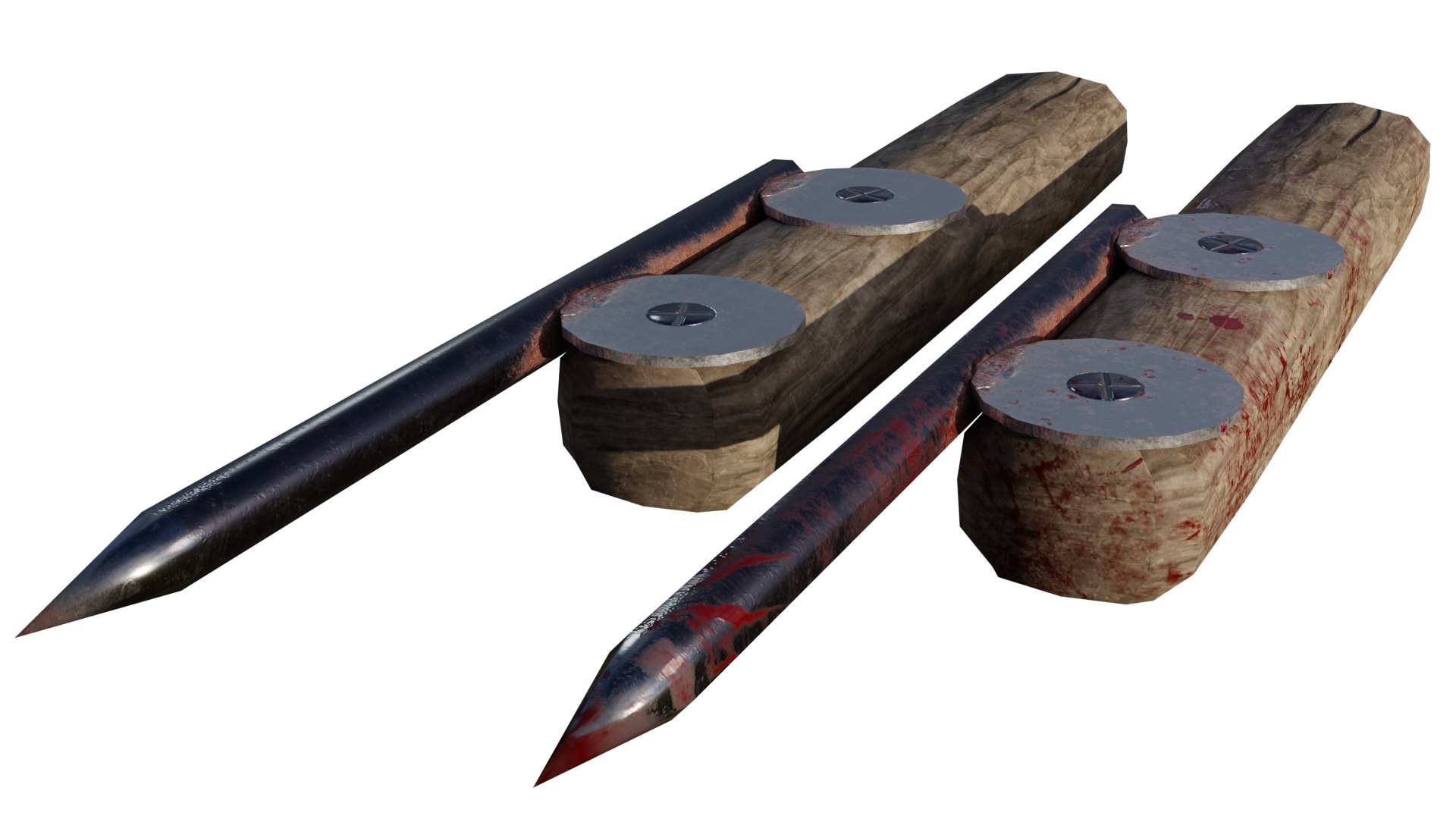 3D Lowpoly Prison Knife - TurboSquid 1778434