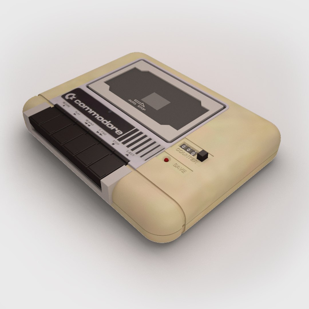 3ds Max Commodore Datasette