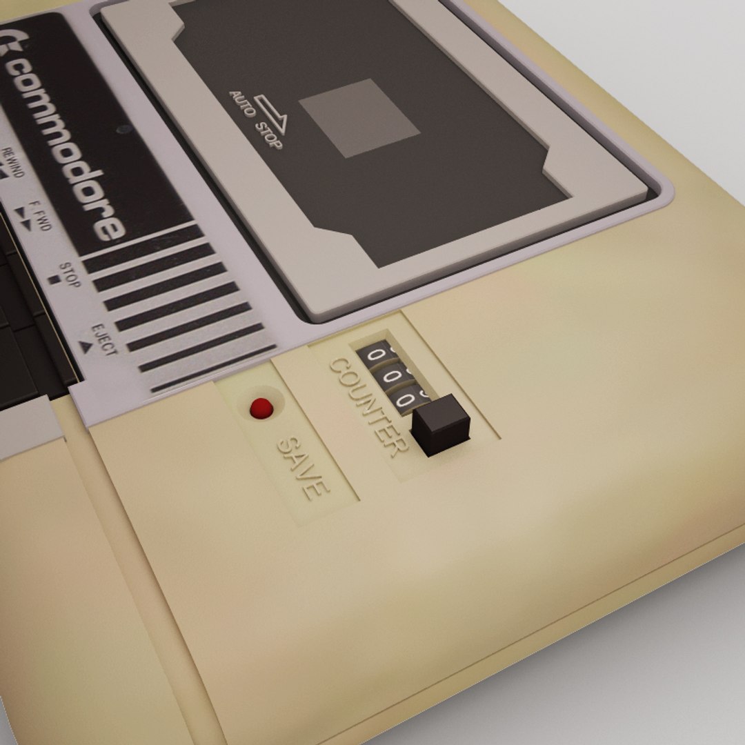 3ds Max Commodore Datasette