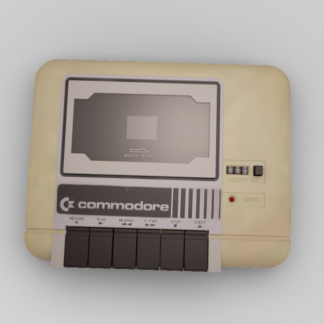 3ds Max Commodore Datasette