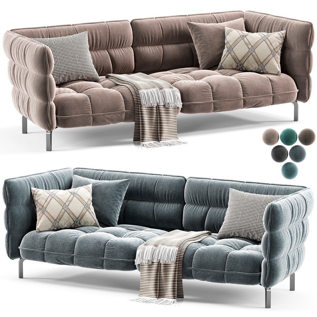 HUSK Sofa Model - TurboSquid 2364831