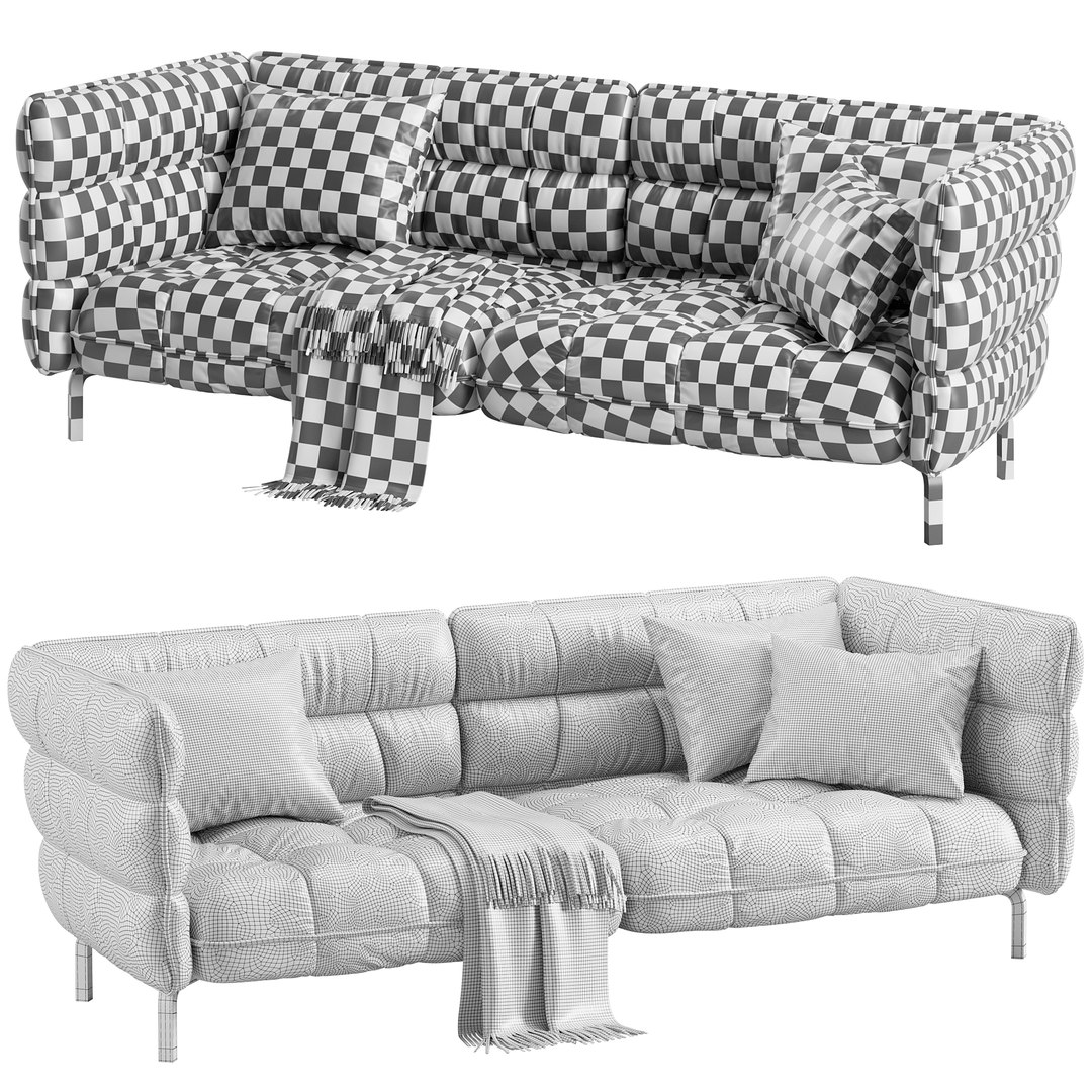HUSK Sofa Model - TurboSquid 2364831