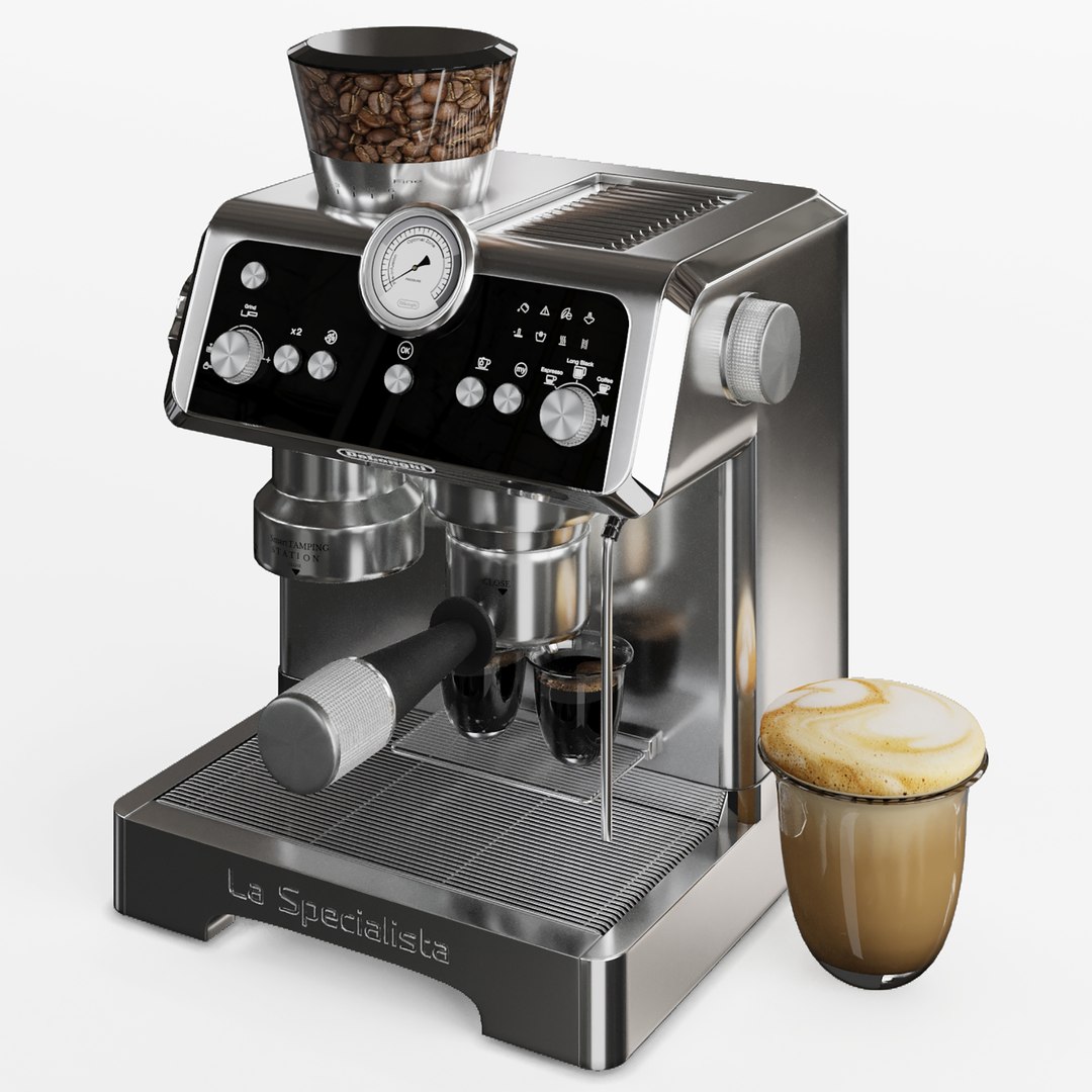 3D Model Delonghi La Specialista Prestigio Espresso Machinecorona ...