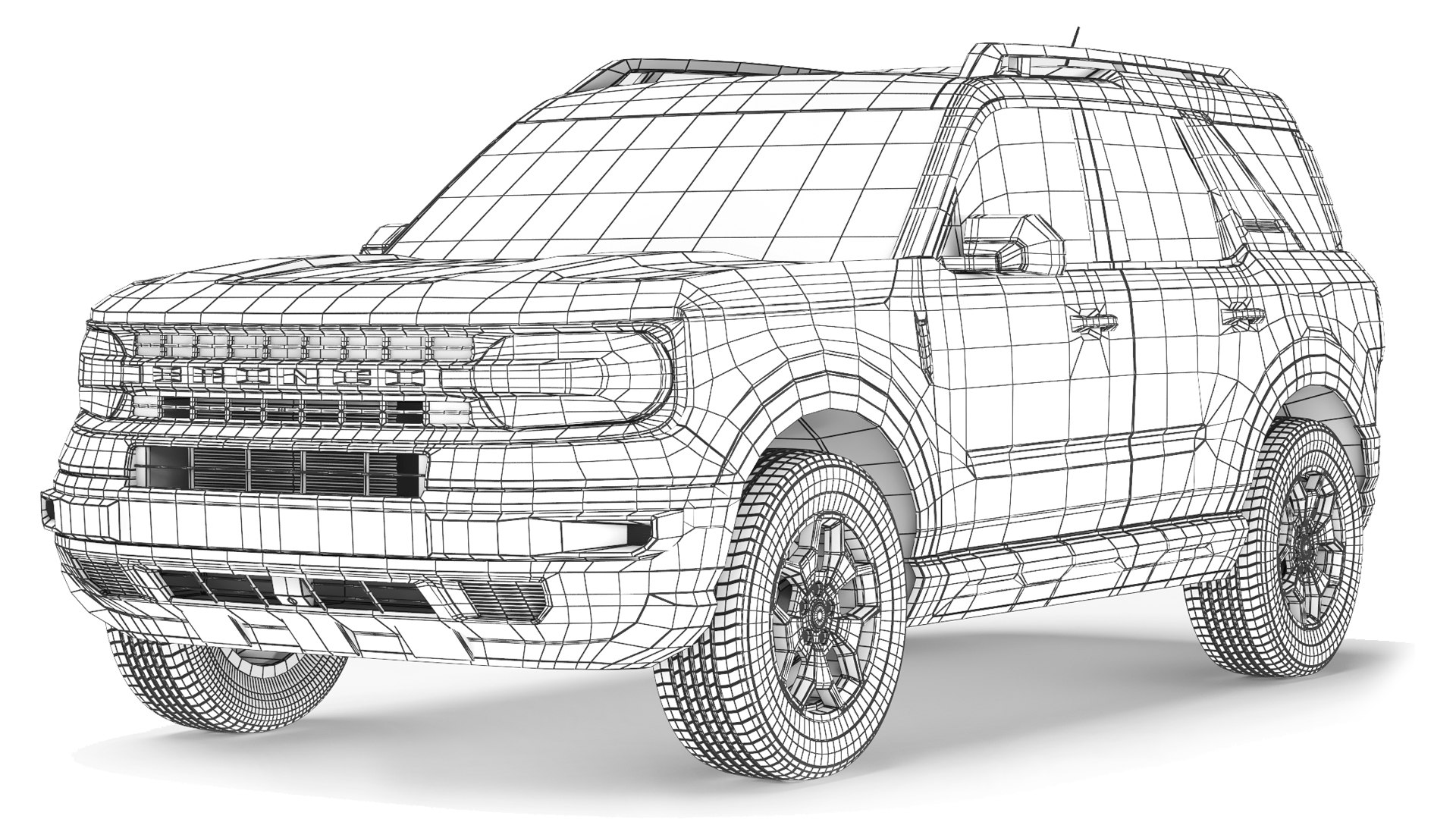 Ford Bronco Sport Base 2021 3D Model - TurboSquid 2175015