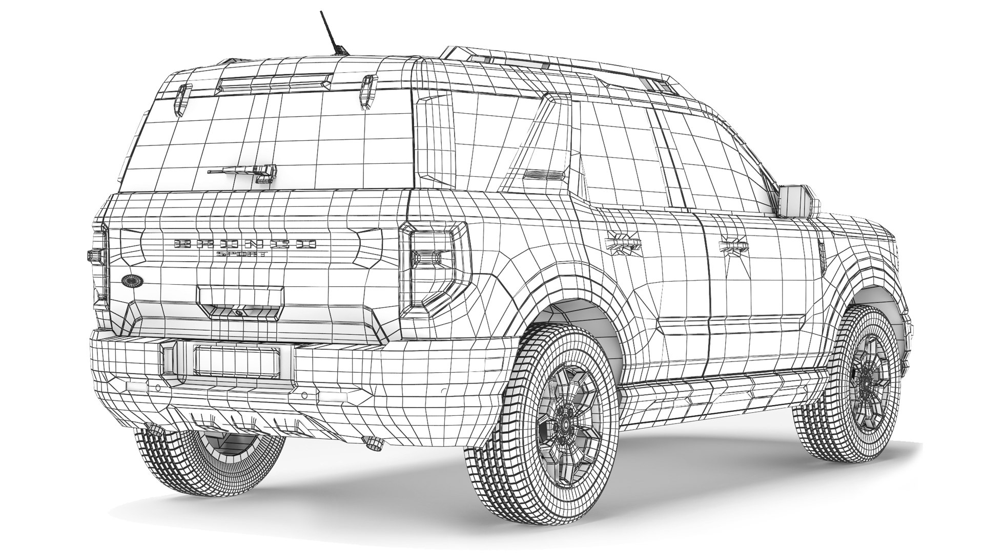 Ford Bronco Sport Base 2021 3D Model - TurboSquid 2175015