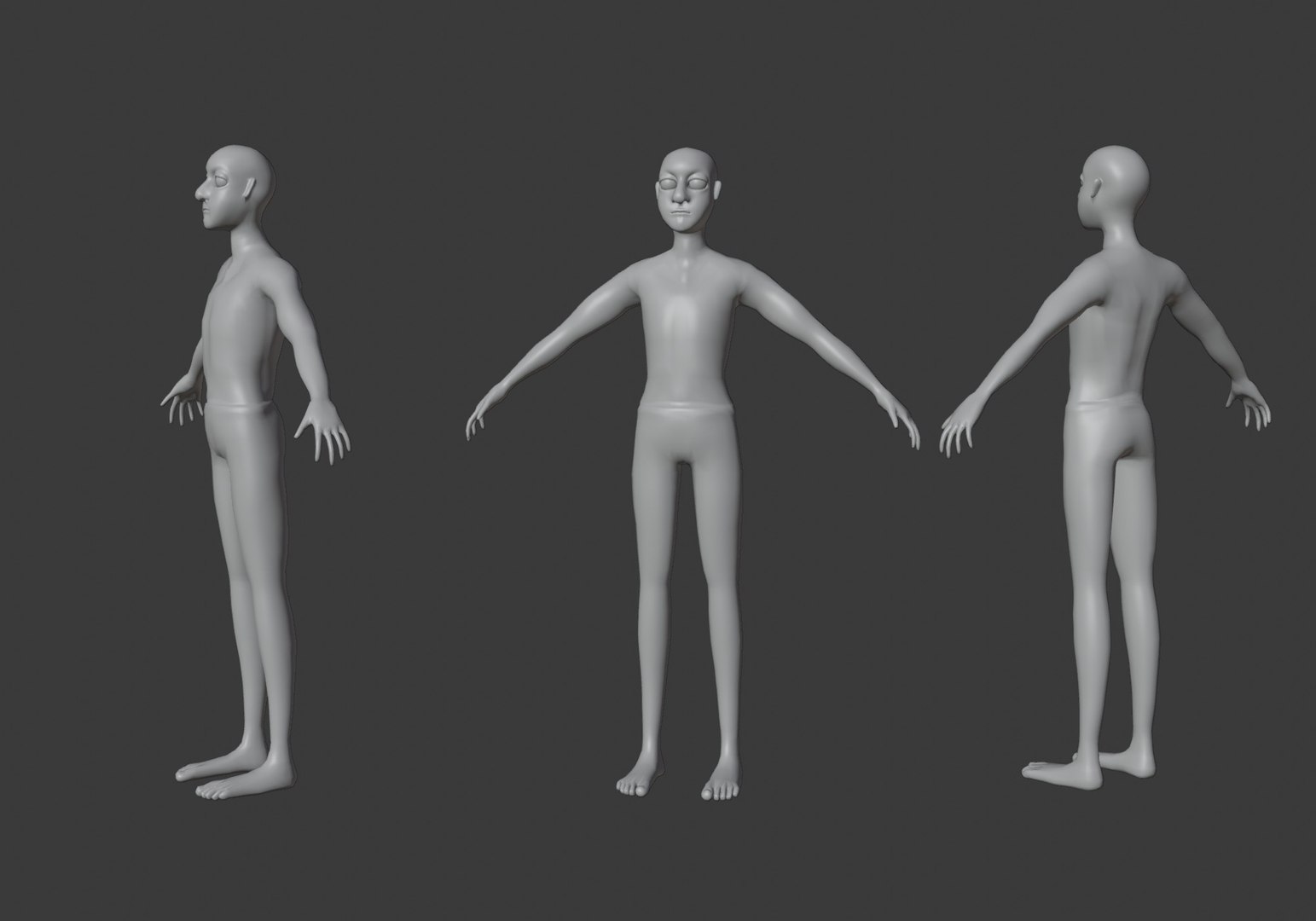 3D Male Body - TurboSquid 1895941
