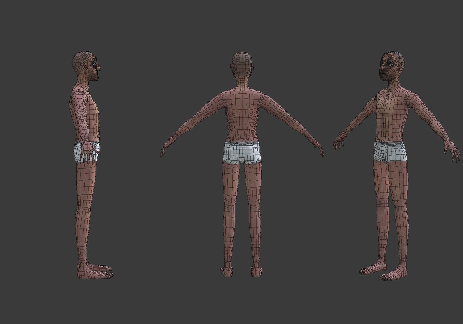 3D Male Body - TurboSquid 1895941