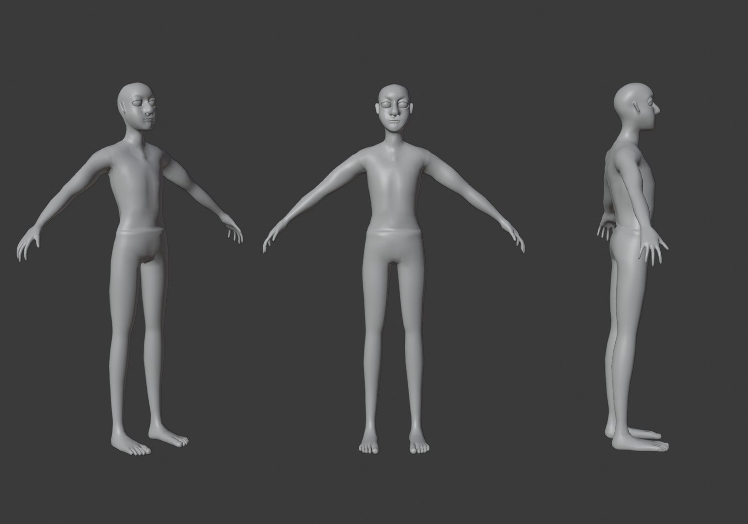 3D Male Body - TurboSquid 1895941