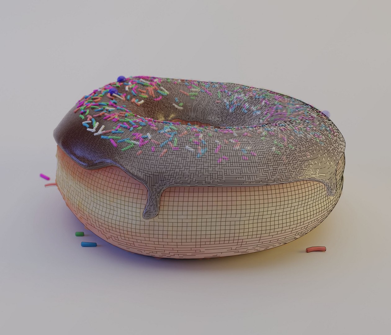 3D Donut Model - TurboSquid 1796119