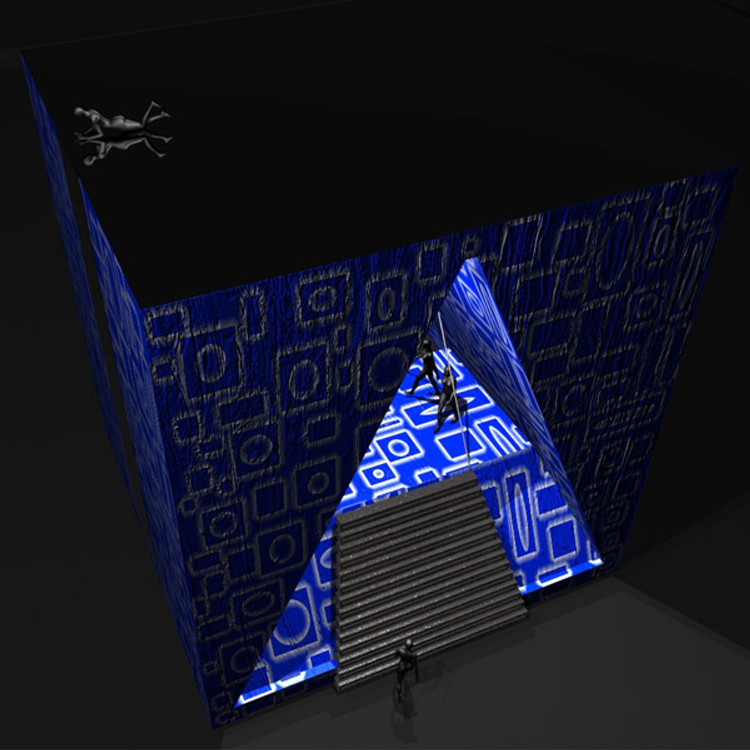 Free Max Model Modern Building Cubic