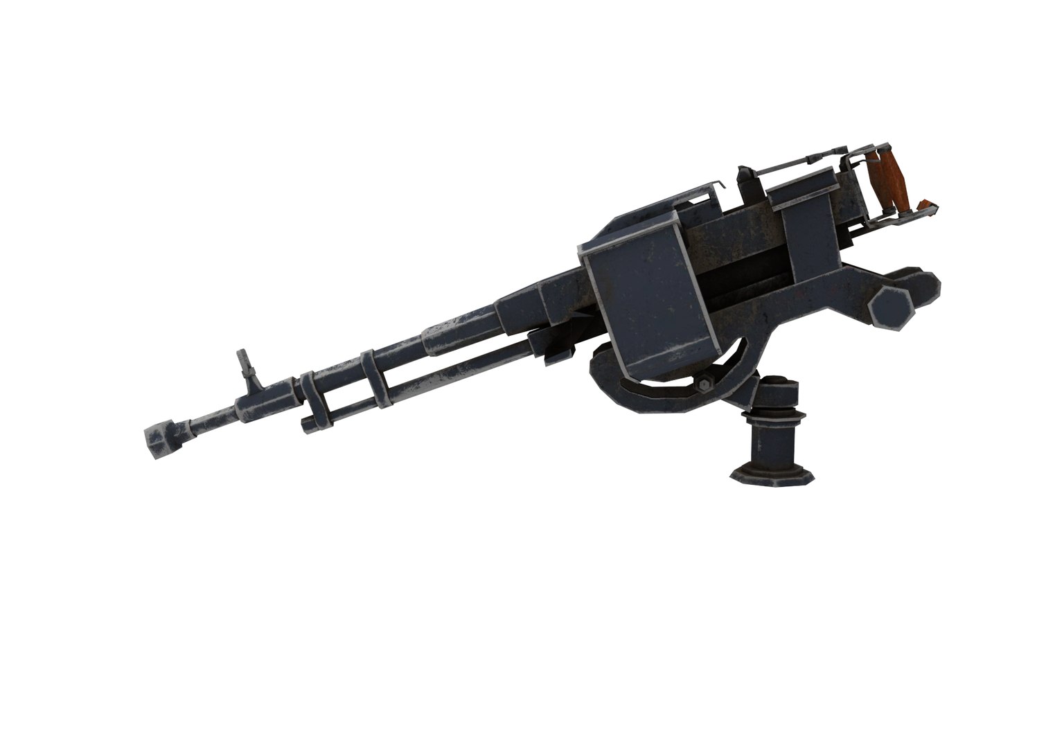 Old Gun 3D model - TurboSquid 2139259