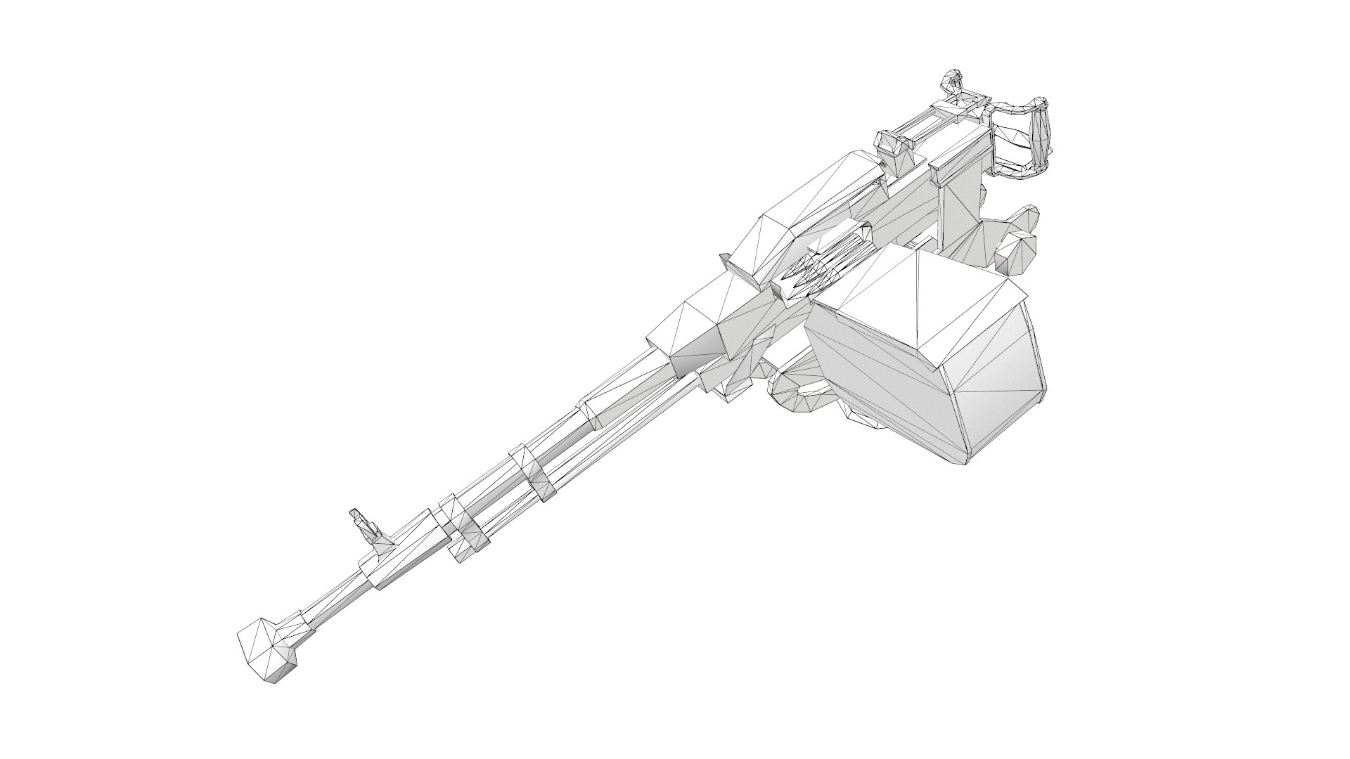 Old Gun 3D model - TurboSquid 2139259