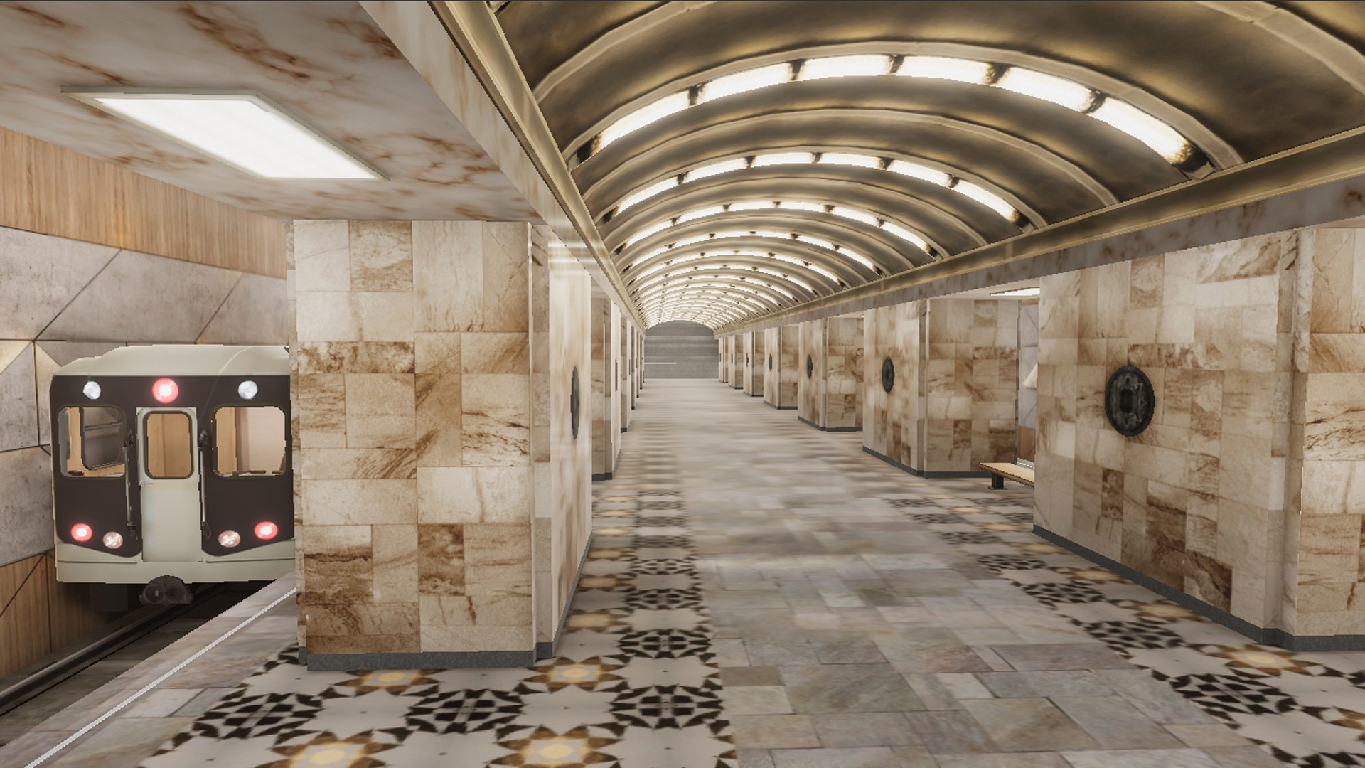 3D Subway Station - TurboSquid 1577312