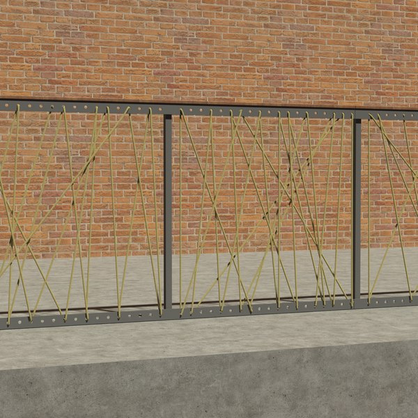 modelo 3d Barandilla de cuerda - TurboSquid 1424928