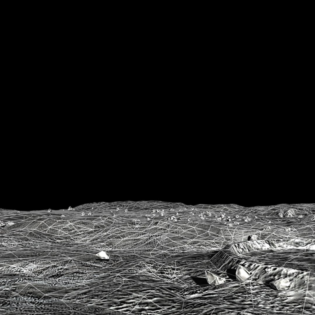 3d Environment Moon Surface