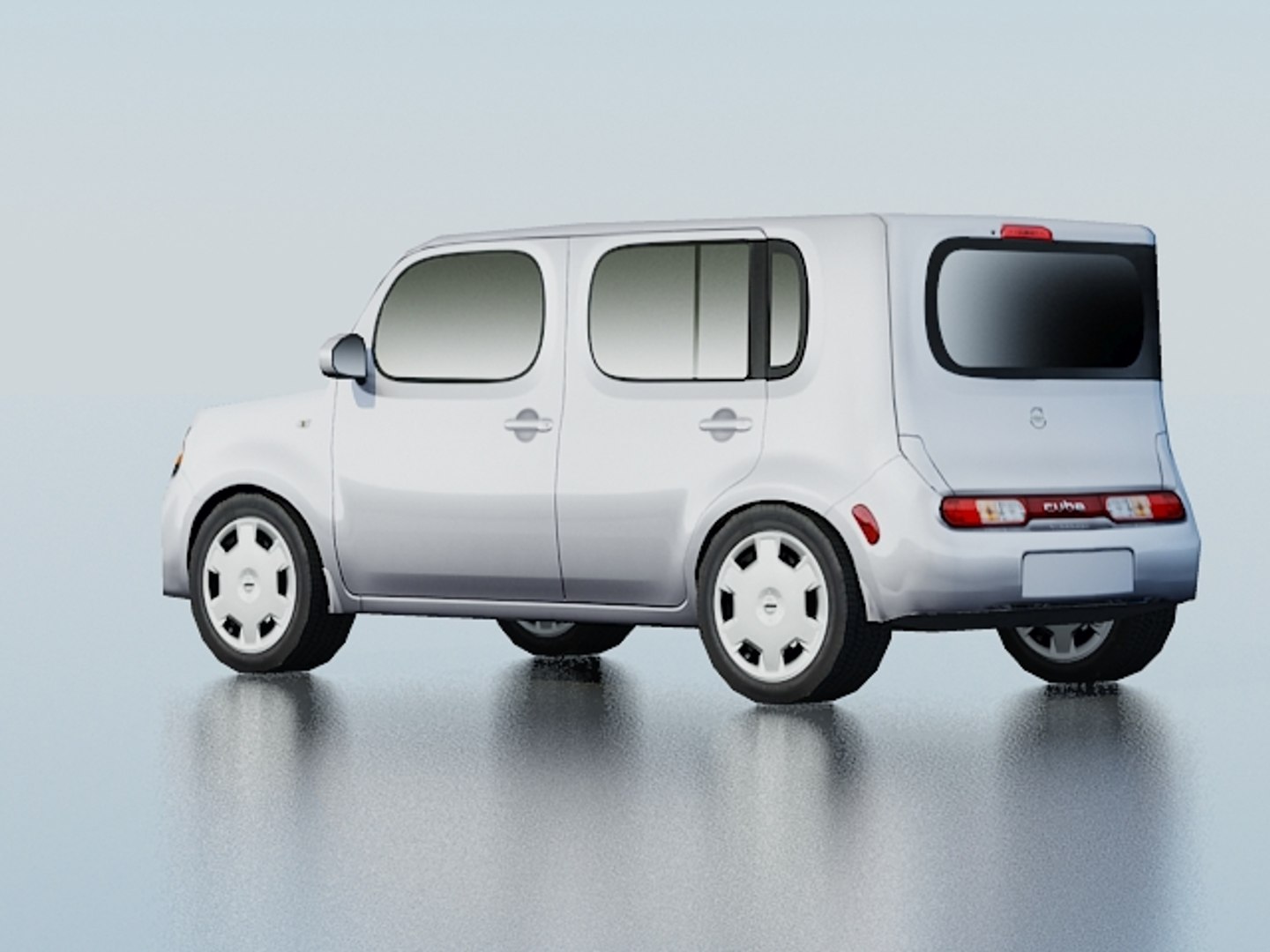 3d Nissan Cube Model