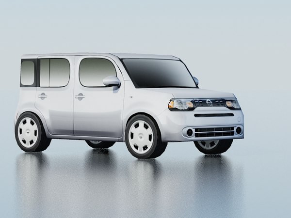 3d nissan cube model