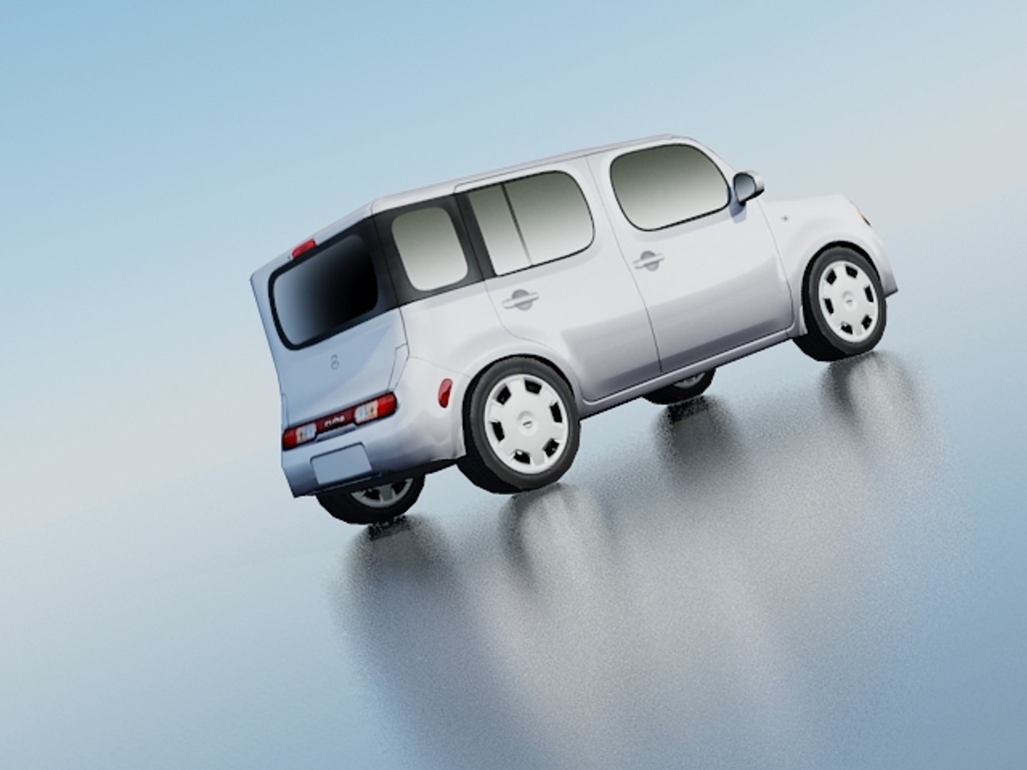 3d Nissan Cube Model