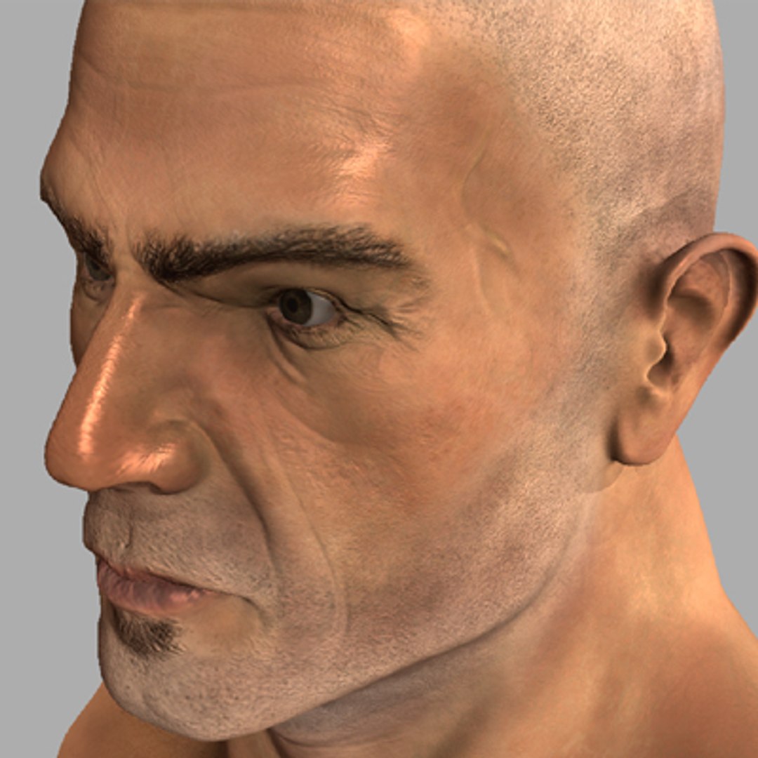 Obj Male Figure Musculature