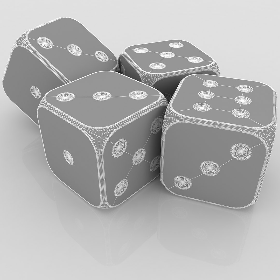 Dice 3d Dxf