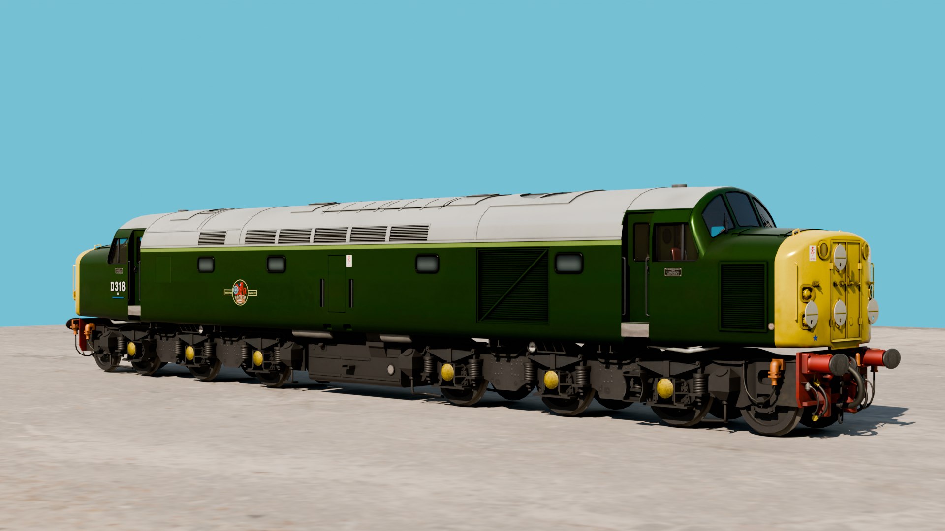 3D BR Class 40 - TurboSquid 2324409