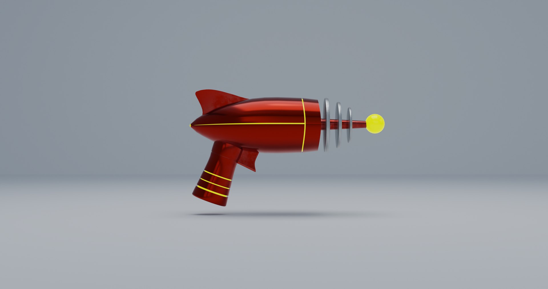 3D Ray Gun With 6 Textures Model - TurboSquid 2037292
