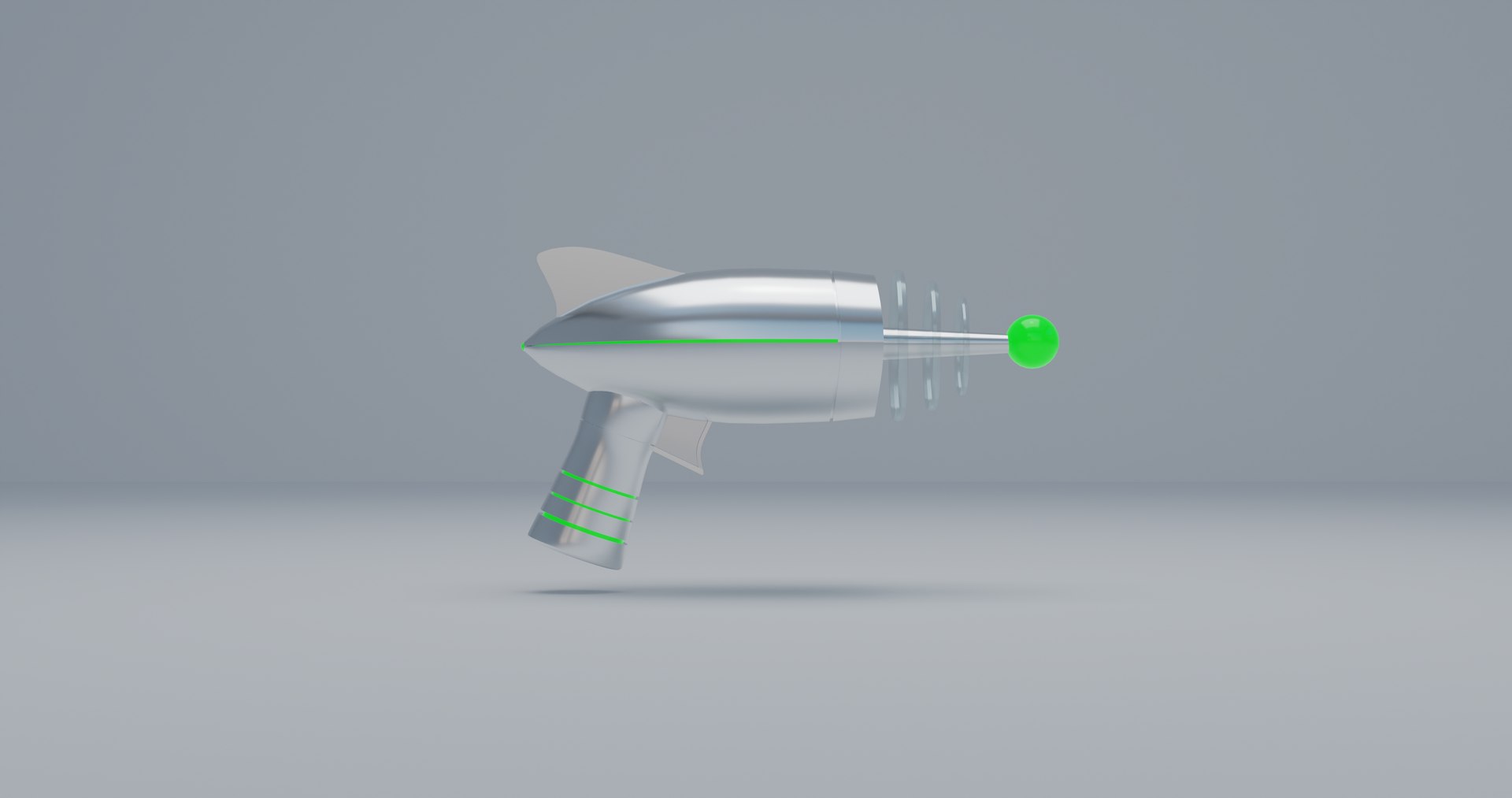 3D Ray Gun With 6 Textures Model - TurboSquid 2037292