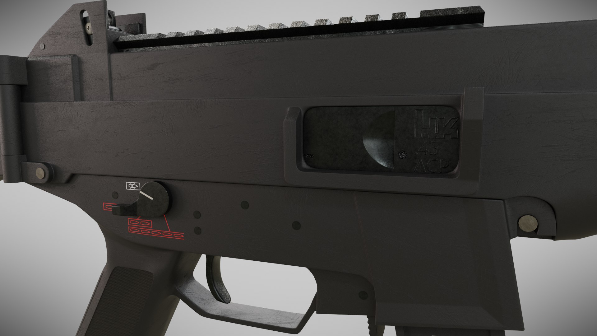 Ump45 45 Model - TurboSquid 1611999