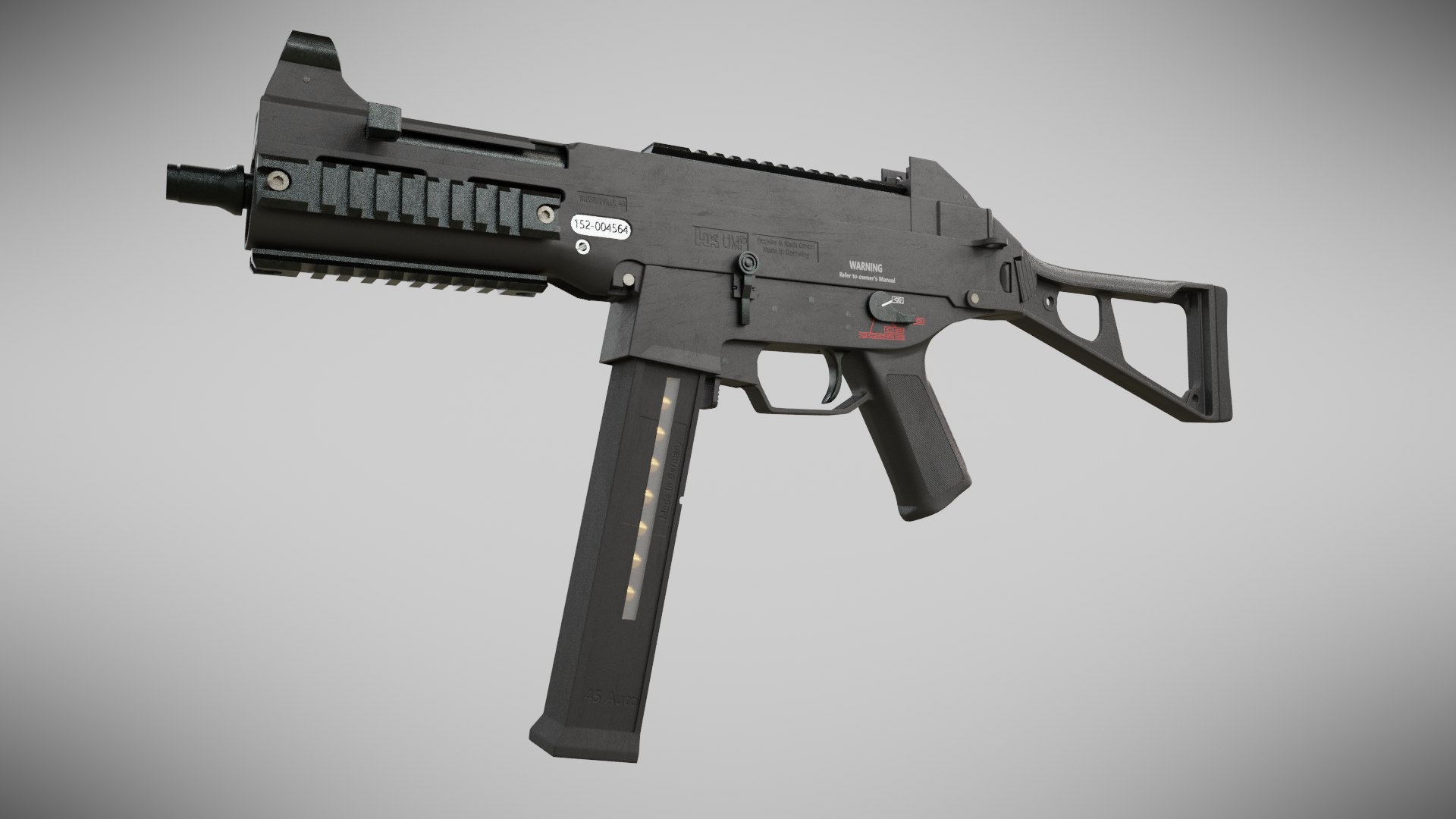 Ump45 45 Model - TurboSquid 1611999