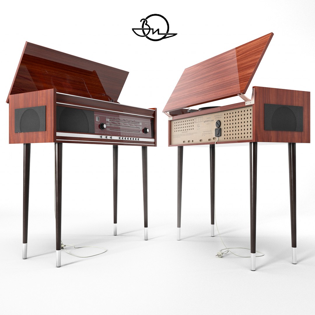 3D Model Old Radio Set - TurboSquid 1492717