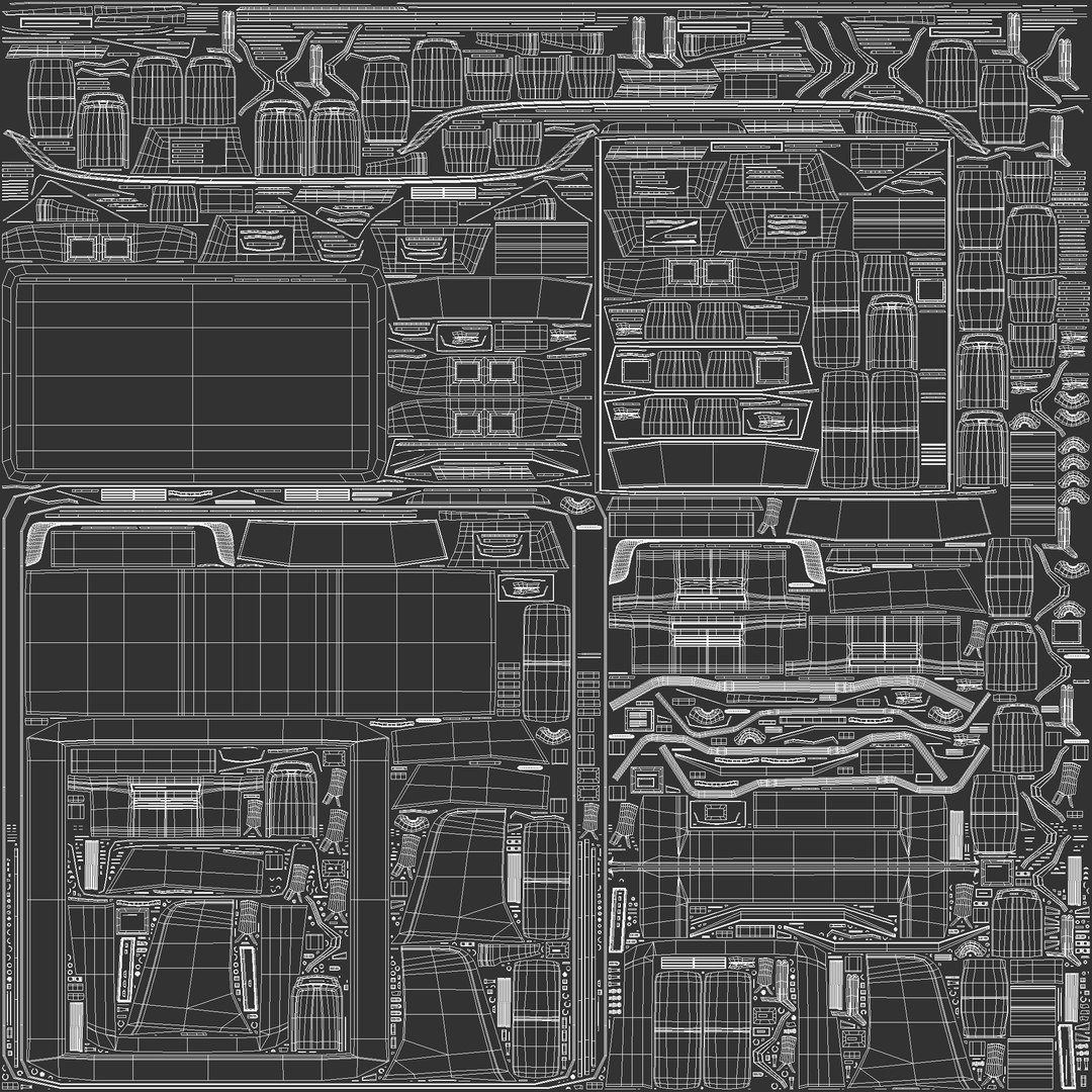 3D Futuristic Minibus - TurboSquid 1974619