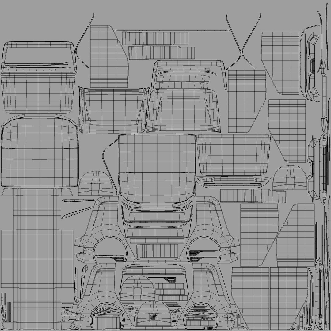 3D Futuristic Minibus - TurboSquid 1974619