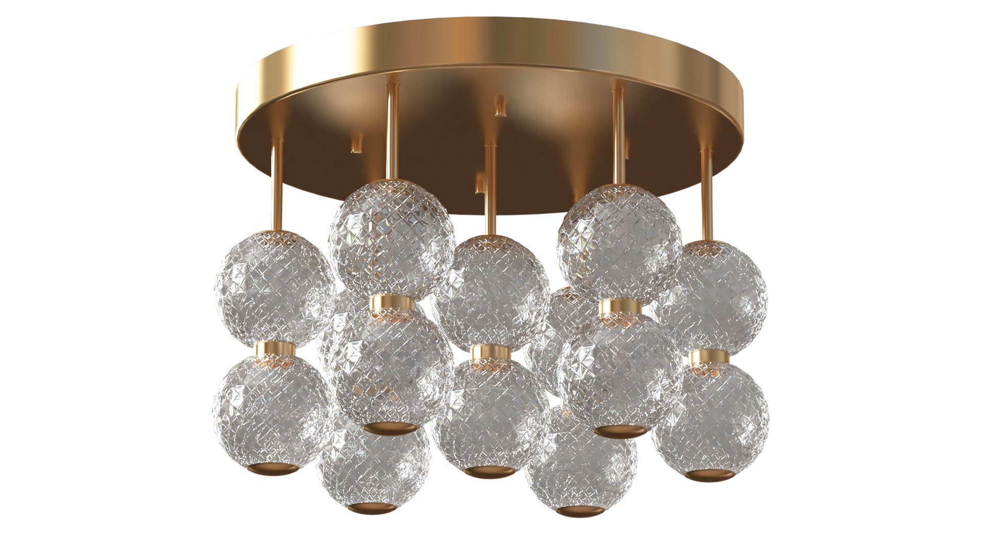 CARA Ceiling Chandelier 3D - TurboSquid 2148718