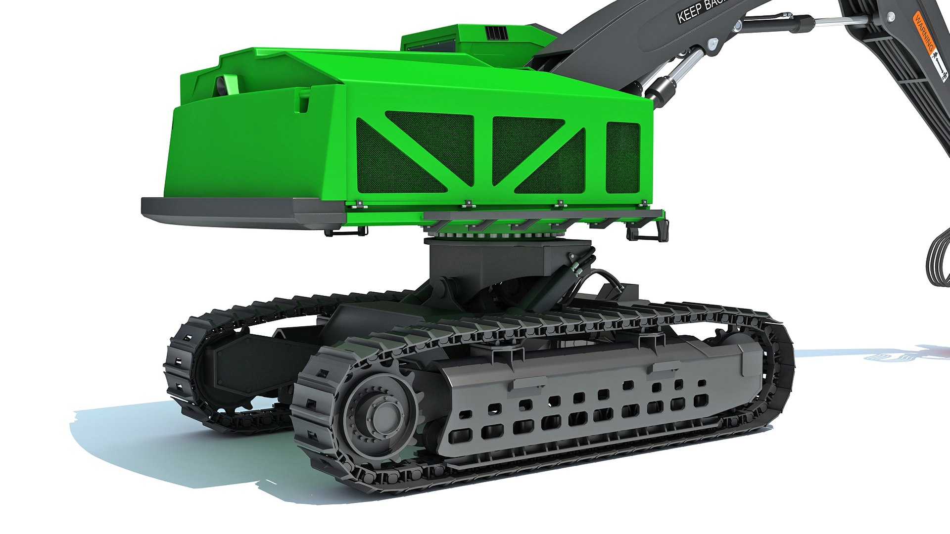 Tracked Forestry Harvester 3D Model - TurboSquid 1801653