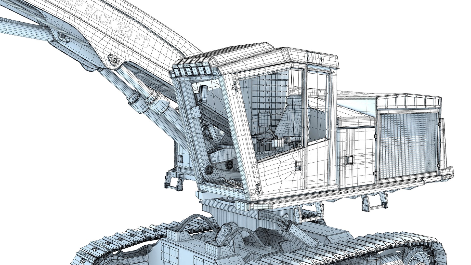 Tracked Forestry Harvester 3D Model - TurboSquid 1801653