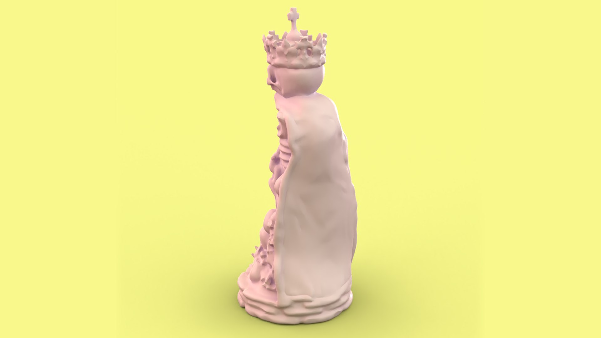 3D Skull Chess King - TurboSquid 1972989