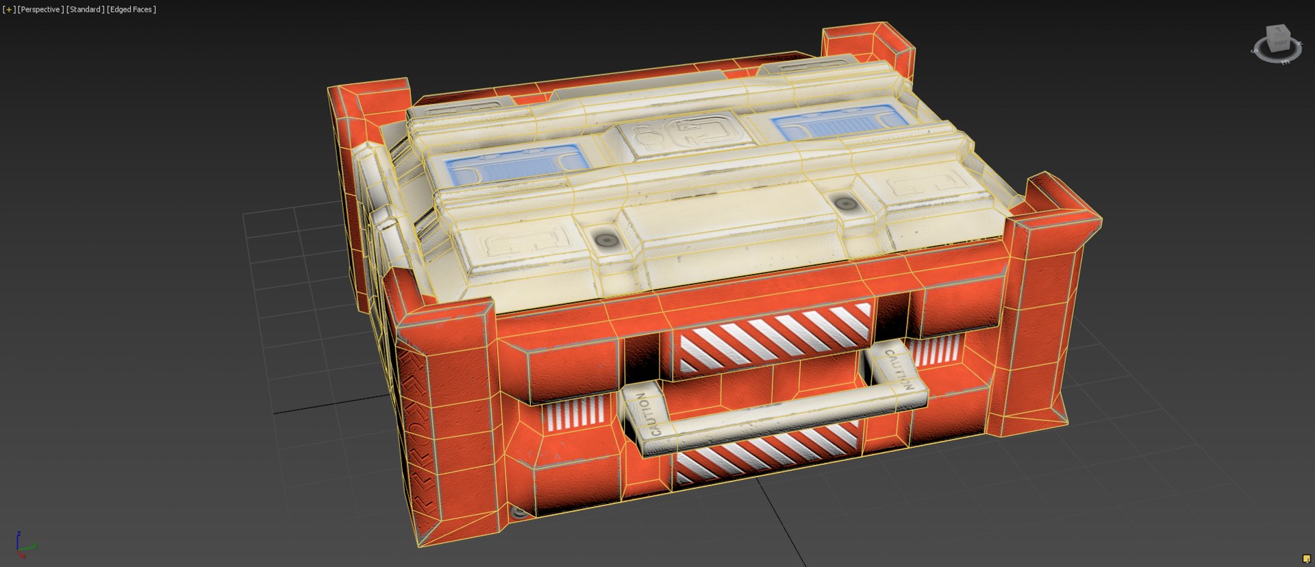 Sci Fi Box 3D Model - TurboSquid 1379549