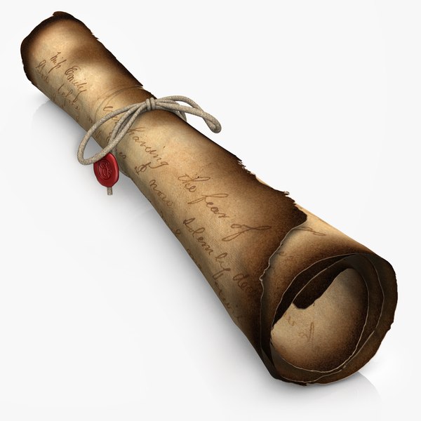 Scroll 3D Models for Download | TurboSquid
