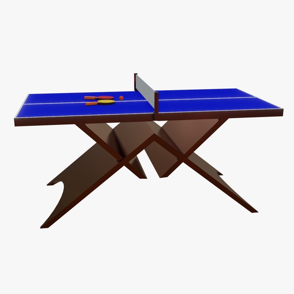 3D Ping Pong Table Tenice model - TurboSquid 1861066