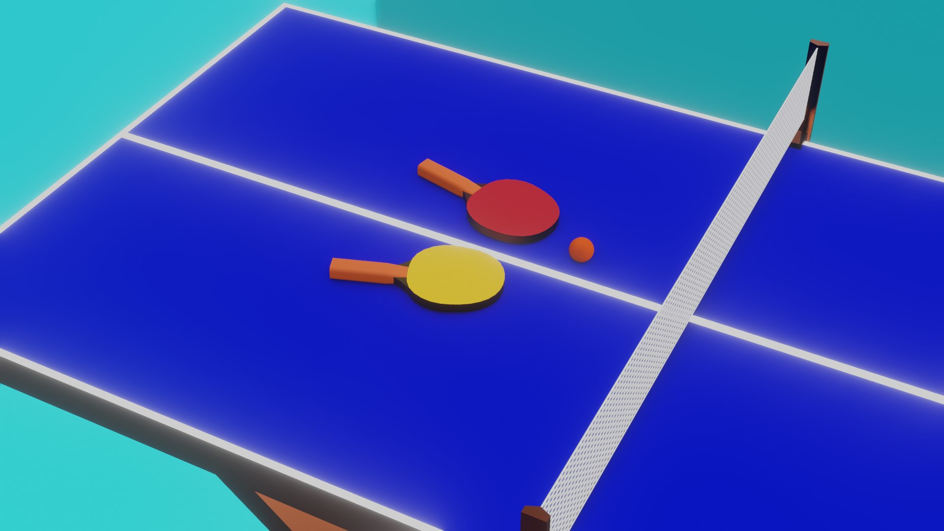 3D Ping Pong Table Tenice Model - TurboSquid 1861066