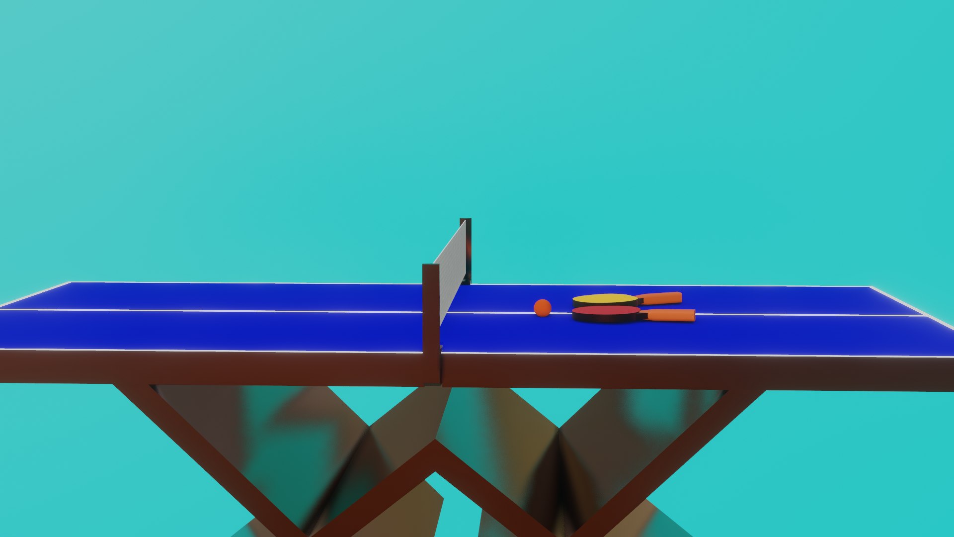 3D Ping Pong Table Tenice Model - TurboSquid 1861066