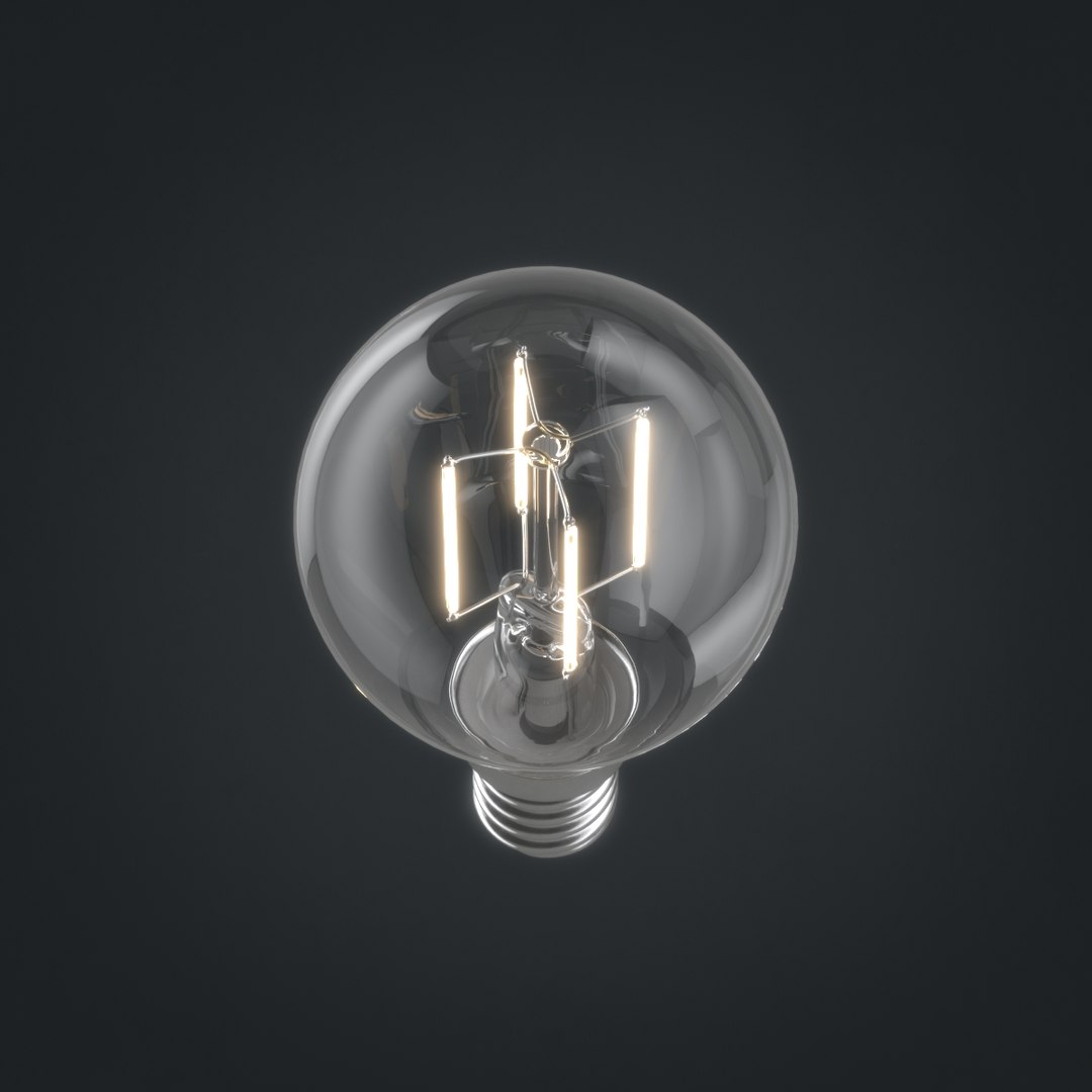 Light Bulb 3D Model - TurboSquid 1458190