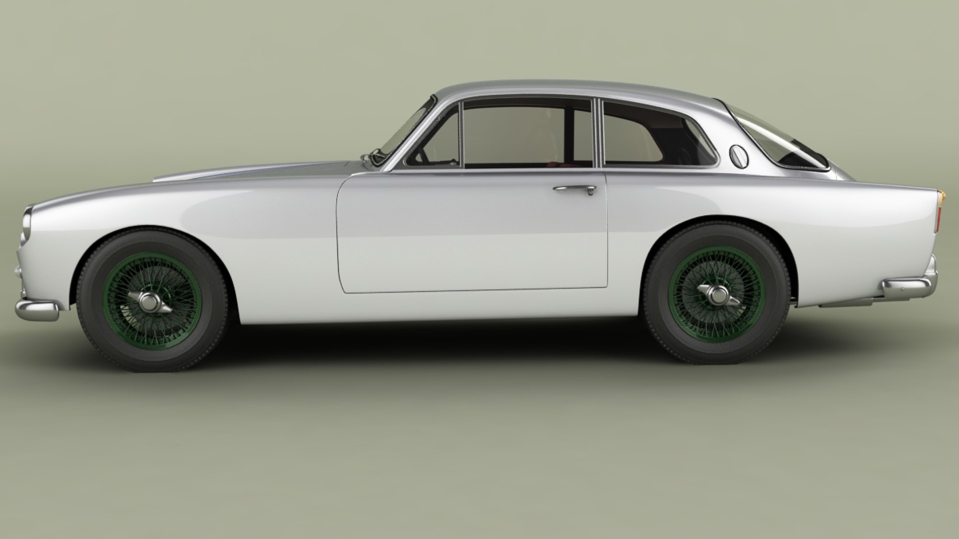 3D AC Greyhound Coupe - TurboSquid 2055112