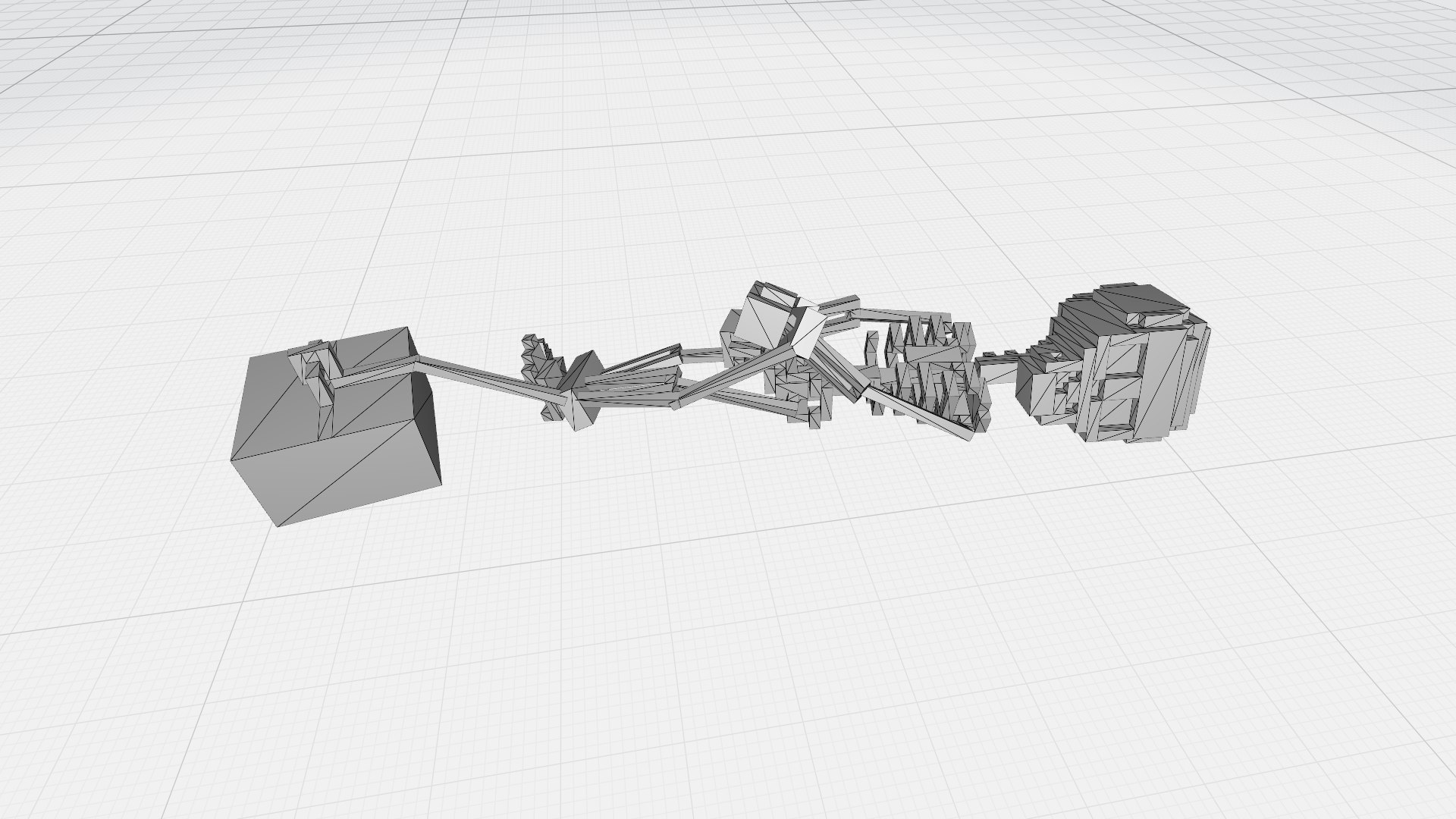 3D Voxel Drowned Model - TurboSquid 1939746