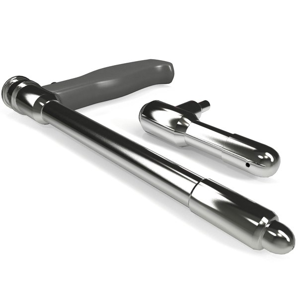 3d medical proctoscope model